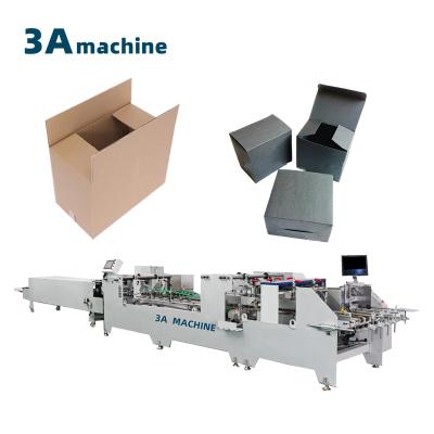 China Packaging Type Case Dual- Lock Bottom Hot Melt Glue Machine for Corrugated Box/Case for sale
