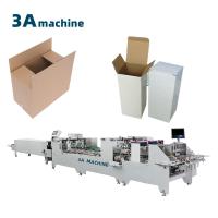 China 1100 JGKW Cardboard Corrugated Box Dual Lock Bottom Carton Folder Gluer Machine 1100mm for sale