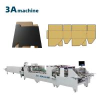 China Corrugated Box Dual- Lock Bottom Automatic Folder Gluer Machine with 1300 JGKW Model for sale