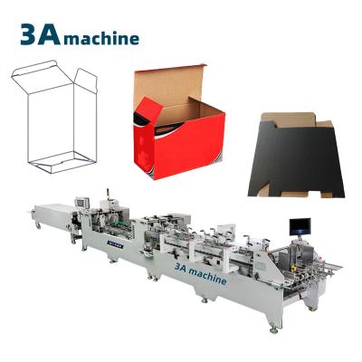 China JGKW 1100 Cardboard Box Folder Gluer Machine Dual Lock Bottom for Printing Shops for sale