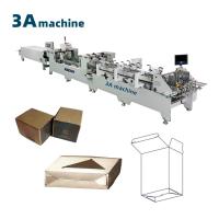 China JGKW 1100 Dual Lock Bottom Folder Gluer with Glue Spreader for Straight and Lock Bottom Boxes for sale