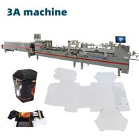 China Wood Material SHH800AG-2 Automatic Bottom Automatic Box Making Folder Gluer Machine HRB for sale