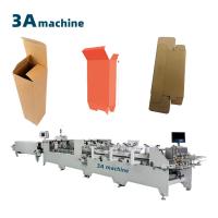 China 300m/min Bottom Lock Dual- Corrugated Box Folder Gluer Machine with Hot Glue Function for sale