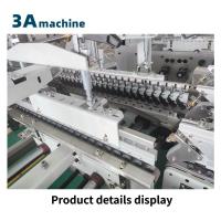 China Dual Lock Bottom Folding Gluing Machine for Corrugated Boxes 1800mm Paper Processing for sale
