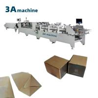China Bottom Lock Dual Tape Dispenser Folder Gluer Box Glue Machine 1800mm for Production for sale