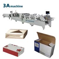 China Bottom Lock Dual- Cardboard/Corrugated Box Folder Gluing Machine for High Productivity for sale
