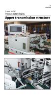 China 1300 JGKW Cardboard Corrugated Box Dual Lock Bottom Glue Machine for Dual Glue Gun 1300mm for sale