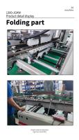 China 1300 JGKW Cardboard Corrugated Box Dual Lock Bottom Glue Machine for Dual Glue Gun 1300mm for sale