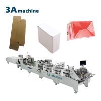 China Design 1300 JGKW Cardboard Corrugated Box Dual Lock Bottom Hot Melt Glue Gun Machine for sale