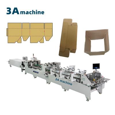 China Max Size 2 118cm Dual- Lock Bottom Sides Gluing Machine for Cardboard/Corrugated Box for sale