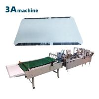 China Hot Melt Glue Book Cover Folder Gluer Machine CQT-800BS 280mm Minimum Size for sale