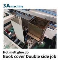 China Easy to Operate Book Cover Side Pasting Machine Box Folding Gluing Edge Gluing Machine for sale