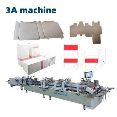 China CQT1100 Automatic Folding Gluing Machine with Pre Folding and Bottom Hook 1100mm for sale
