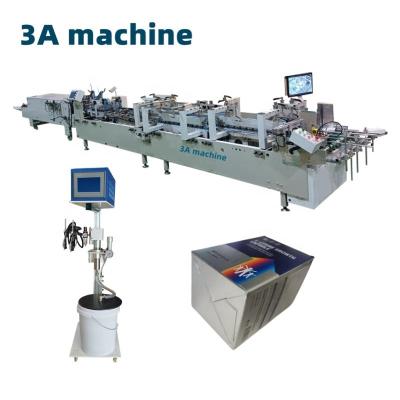 China CQT-1100 Enhanced Automatic Bottom Lock Folder Gluer Box Folding Gluing Machine 1100mm for sale