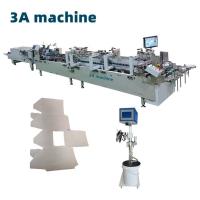 China 10KW CQT-1100 Enhanced Automatic Bottom Lock Folder Gluer for Cardboard Box Production for sale