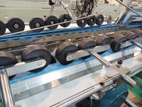 China PLC Controlled Automatic Bottom Lock Folder Gluer for Cardboard Boxes 1800mm for sale