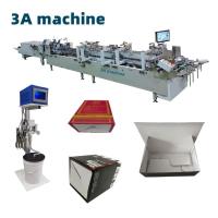 China 10*1.2*1.3m CQT-900 Enhanced Automatic Bottom Lock Folder Gluer for Heavy Duty Boxes for sale