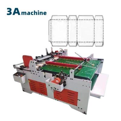 China CQT-1500JGKW Semi-Automatic Folder Gluer for Corrugated Box Folder Gluing Machines for sale