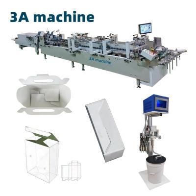 China User-Friendly CQT-900 Enhanced Automatic Paper Gluing Machine for File Folder 380V3P for sale