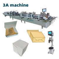 China Automatic Sheet Gluing Machine CQT-900 Enhanced Type with Water Soluble Cold Glue for sale