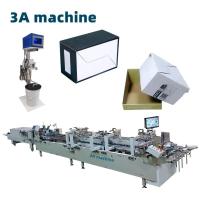 China Automatic Folding Gluing Machine CQT-900 Enhanced 3900 kg for Bottom Lock and Side Glue Boxes for sale