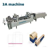 China 1400 kg Capacity CQT-800 Straight Line Box Folder Gluer Machine for Cardboard and Corrugated for sale