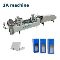 China Condition CQT-800 Cardboard Corrugated Straight Line Box Folder Gluer Machine 250 m/min for sale