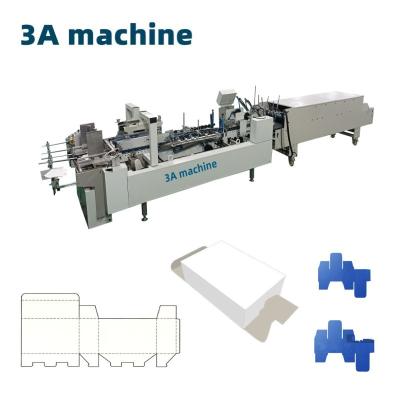 China 3.5m*1.1m*1.4m Cardboard/Corrugated Straight Line Box Automatic Folder Gluer Machine for sale