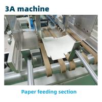 China CQT-800 Box Folder Gluer Machine 3.5m x 1.1m x 1.4m for Straight Line Box Folding and Gluing for sale