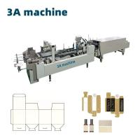 China CQT-800 Cardboard/Corrugated Straight Line Box Automatic Box Folder Gluing Machine for sale