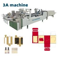 China CQT 800 Cardboard/Corrugated Straight Line Box Automatic Box Folder Gluer Machine for sale