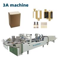China CQT 800 Automatic Folder Gluer Corrugated Box Gluing Machine 200g-650g Card Paper 15-75cm for sale