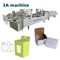 China Folder Gluer Machine CQT 800A for Automatic Gluing of Mini Cardboard/Corrugated Boxes for sale