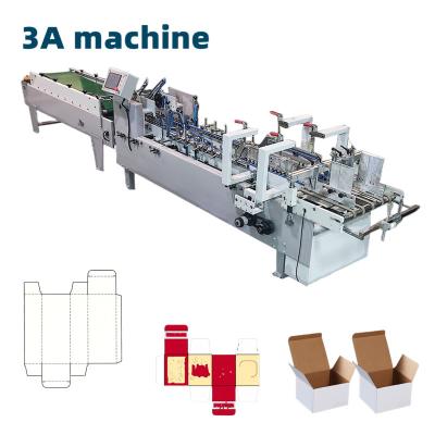 China Highly Automated CQT-650 Side Glue Box Folding and Gluing Machine for Fast Production for sale