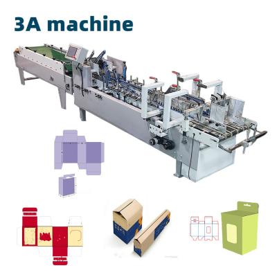 China 4.5kw Water Soluble Cold Glue Gluing Machine for ZH800 Automatic Folding and Gluing for sale