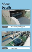 China CQT-800 Automatic Folder Gluer Machine for Aluminum Foil and Tin Foil Packaging Box for sale