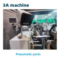 China CQT-900 Automatic Adhesive Head Spray Gun Cardboard Box Gluing Machine for Box Making for sale