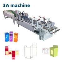 China Automatic Folder Gluer Machine ZH 800 Electric Driven Side Glue Box for Straight Line Box 13-60cm for sale