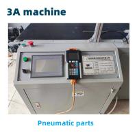 China Hot Melt Adhesive Spraying Machine 0.5-0.8 MPA Air Pressure for Carton Box Bottom Folding for sale