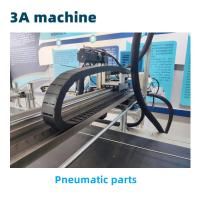 China Hot Melt Adhesive Spraying Machine 0.5-0.8 MPA Air Pressure for Carton Box Bottom Folding for sale
