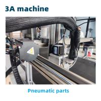 China Hot Melt Adhesive Spraying Machine 0.5-0.8 MPA Air Pressure for Carton Box Bottom Folding for sale
