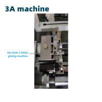 China CQT Glue Adding Machine Automatic Folder Gluer Box Folder Folding Gluing Machine 15 Days Production for sale