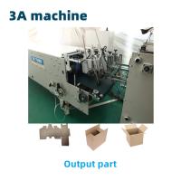 China Easy to Operate CQT-1300 Automatic Folder Gluing Machine for Flat Box Carton Box for sale
