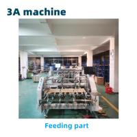 China CQT-1300 Corrugated Automatic Folder Gluer Machine 300m/min Maximum Operating Speed for sale