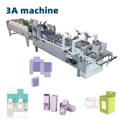 China CQT-650 Automatic Folder Gluer for Side Glue Boxes 1300kg High Speed for sale