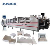 China Cardboard Paper 200g-650g 6 Corners Folder Gluer Machine for 4 Corner Box Folding for sale