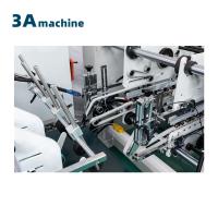 China Versatile CQT-850 Automatic 4 6 Corner Folder Gluer for Paper Lunch Box Manufacturing for sale