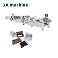 China Max. Workable Width of 1200mm CQT-850 Folder Gluer Machine for Automatic 4 Corner Folding for sale
