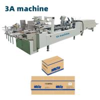 China CQT-1300WK-2 Automatic Corrugated Paper Box Folder Gluer Machine for Packaging Cases for sale