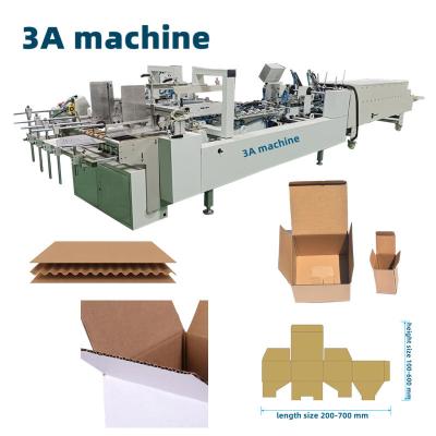 China Universal Type CQT-800WK-1 Folder Gluer for Case Packaging at Machinery Repair Shops for sale